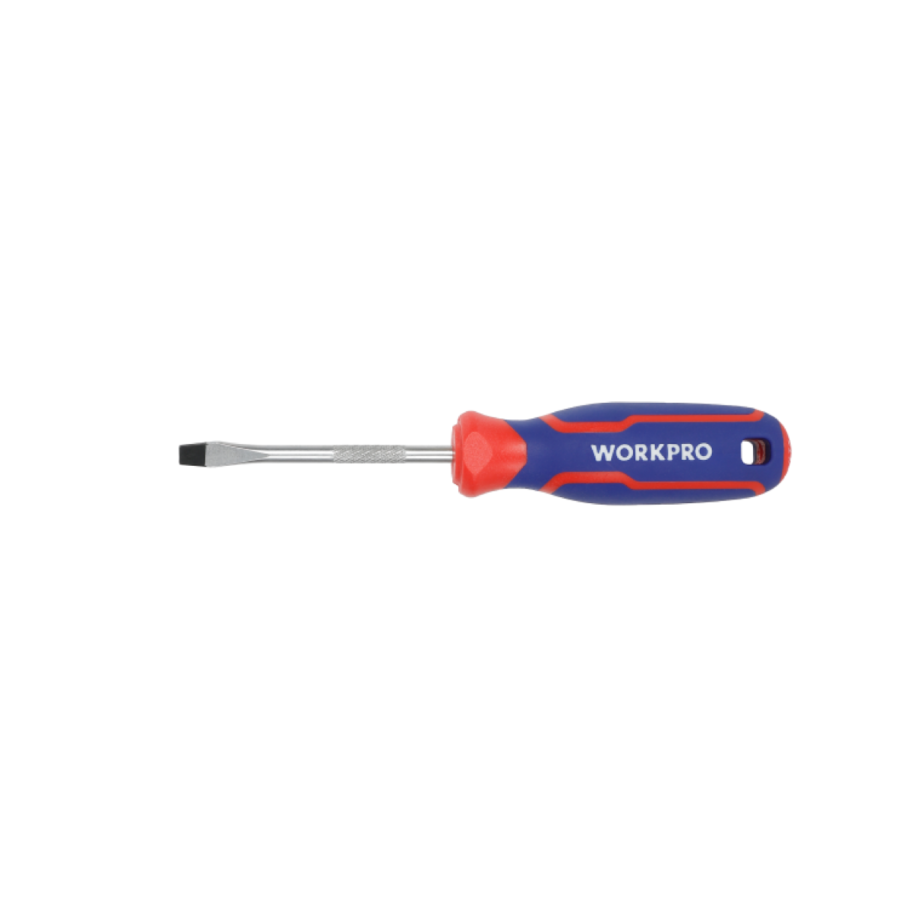 WORKPRO (CR-V) Slotted Screwdriver with Tri-Color Handle | Sangchaigroup